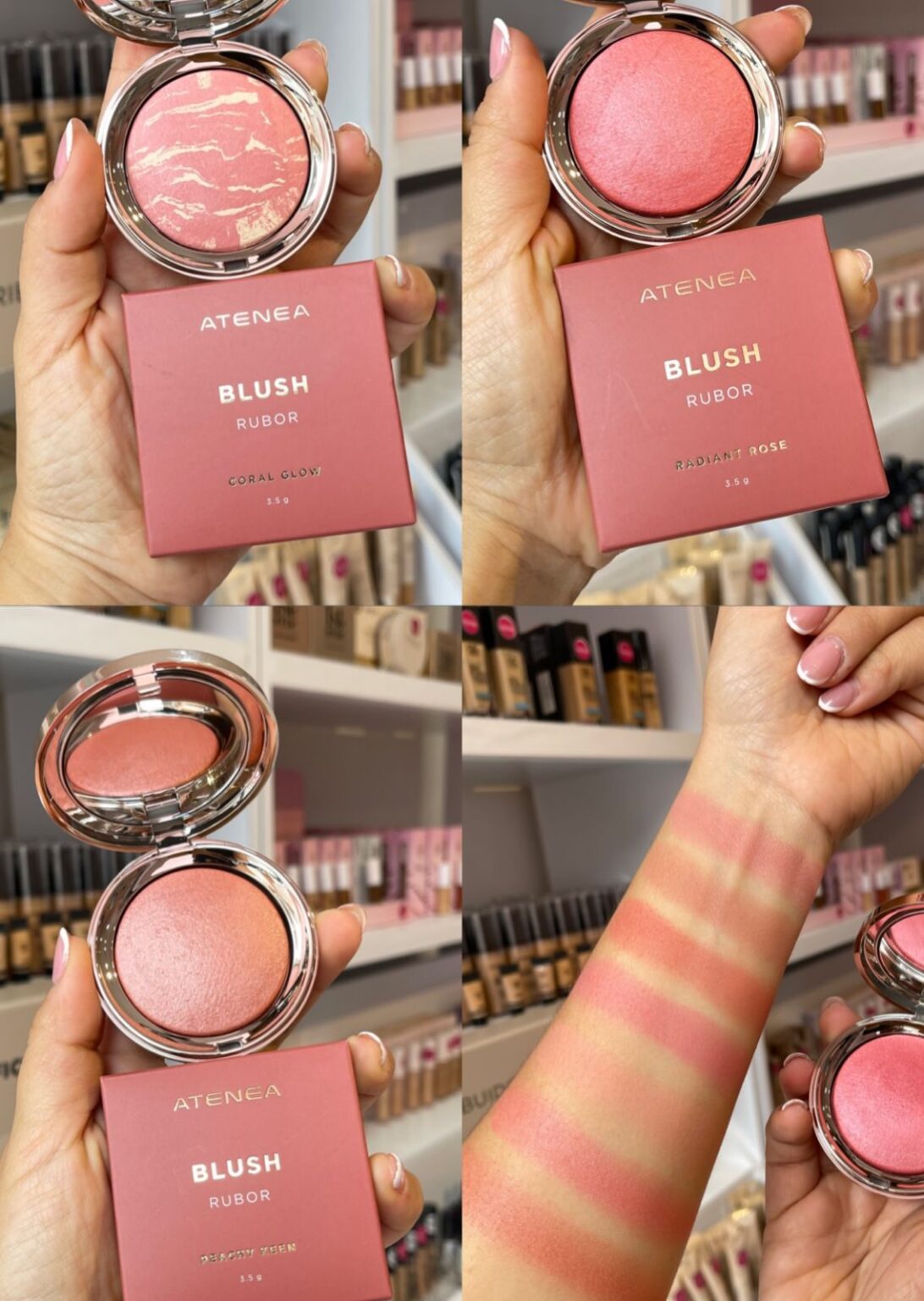 Rubor Sublime Atenea | Tienda de Maquillaje | White Rose | Cali